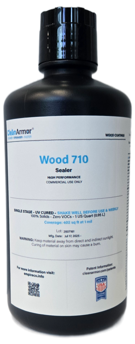 Clean Armor Wood 700 Interior Clear Coat | Gloss – Hammer Roo