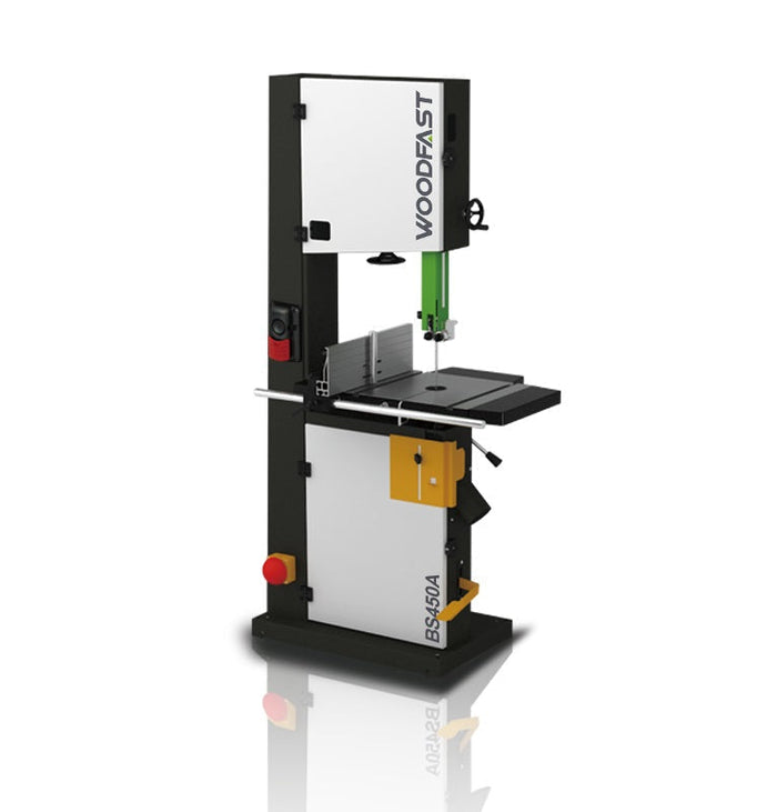 455mm 18 3HP Deluxe Wood Bandsaw BS450A Education Edition Hammer Roo