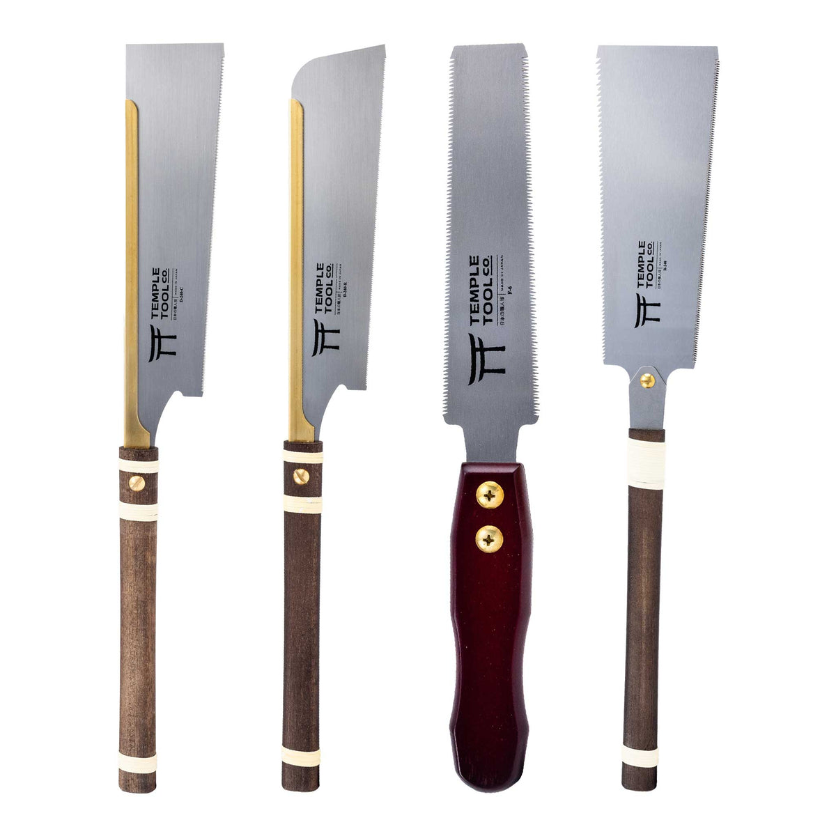 Temple Tool Co Essential Woodworking 4-Japanese Saw Bundle – Hammer Roo