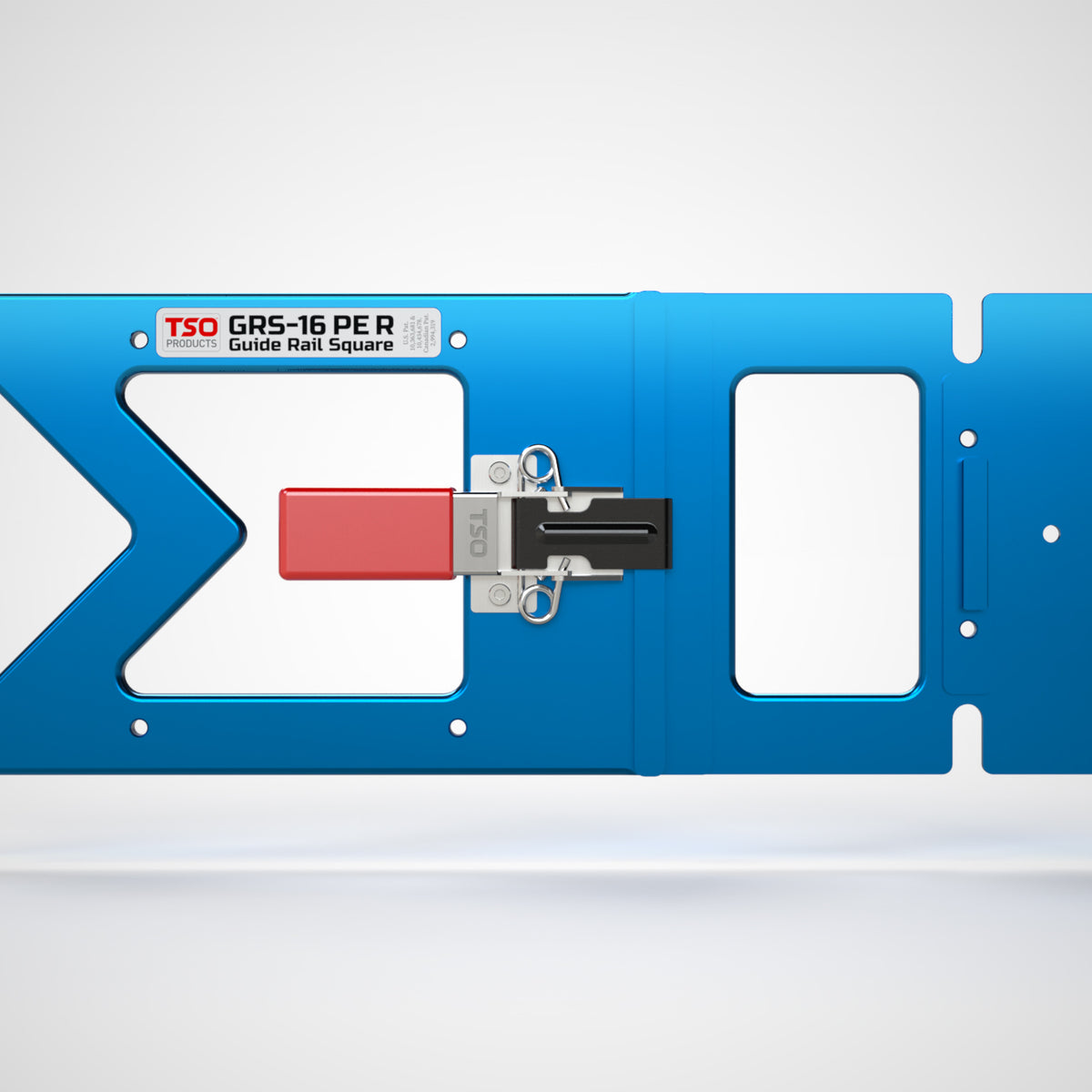TSO Products GRS-16 PE R Guide Rail Square for AEG/RIDGID Track Saws ...