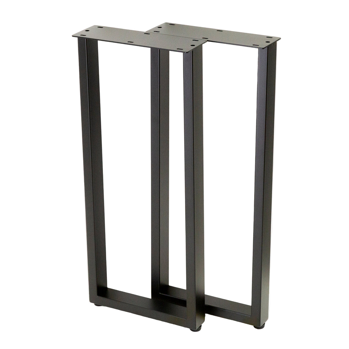 U Shape Rectangular Narrow End Table Legs 300x300x710mm - 50x25 ...