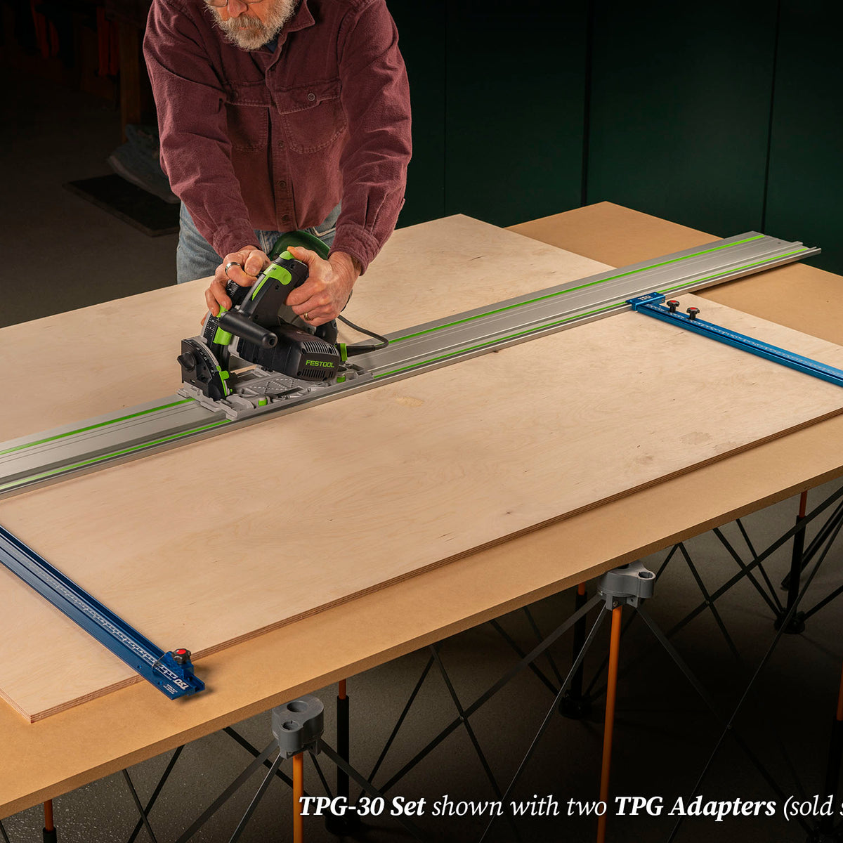 TSO Products 30”/762mm & 50”/1270mm TPG Parallel Guide System - TPG-30 ...