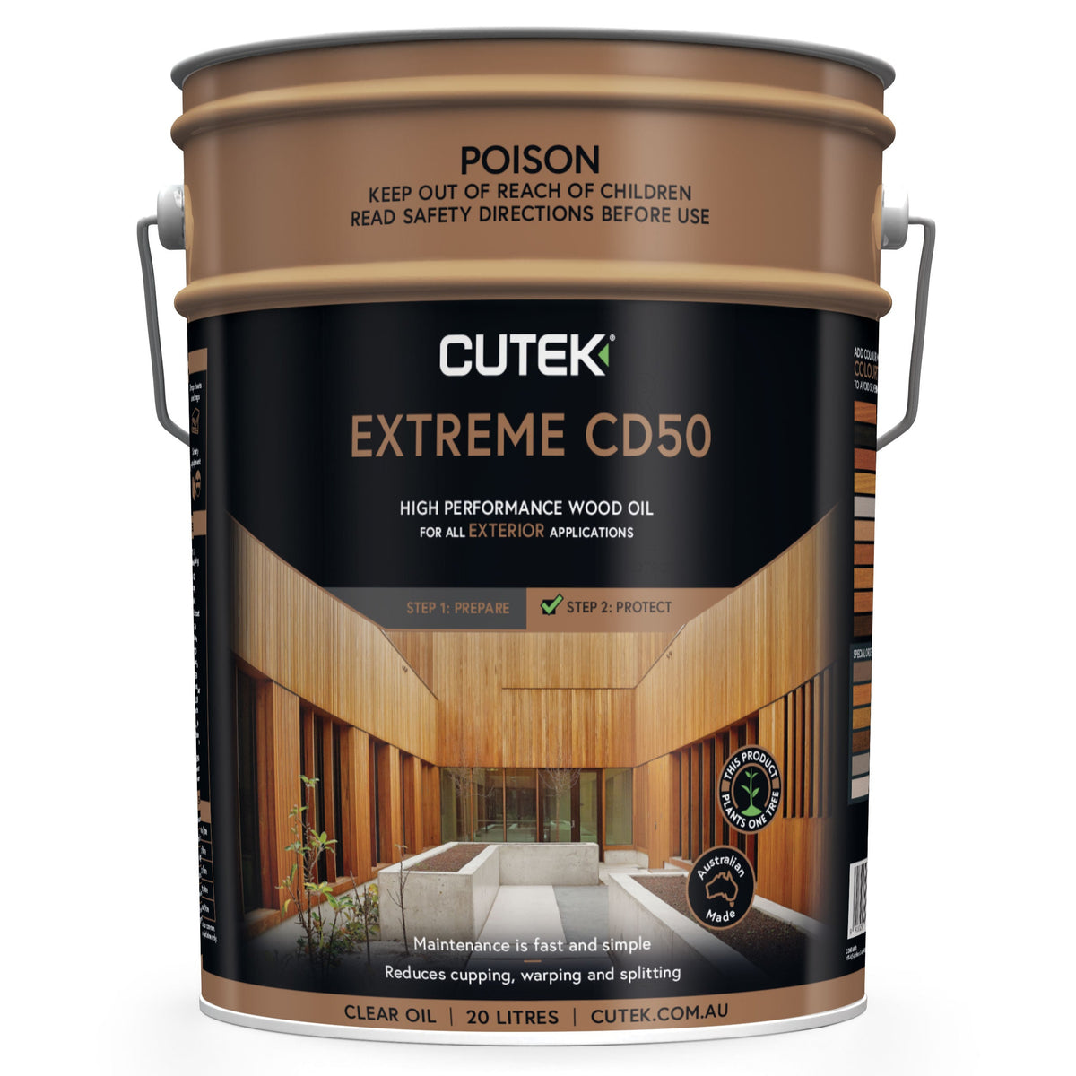 Cutek® Extreme CD50 Decking Oil 20L — Hammer Roo
