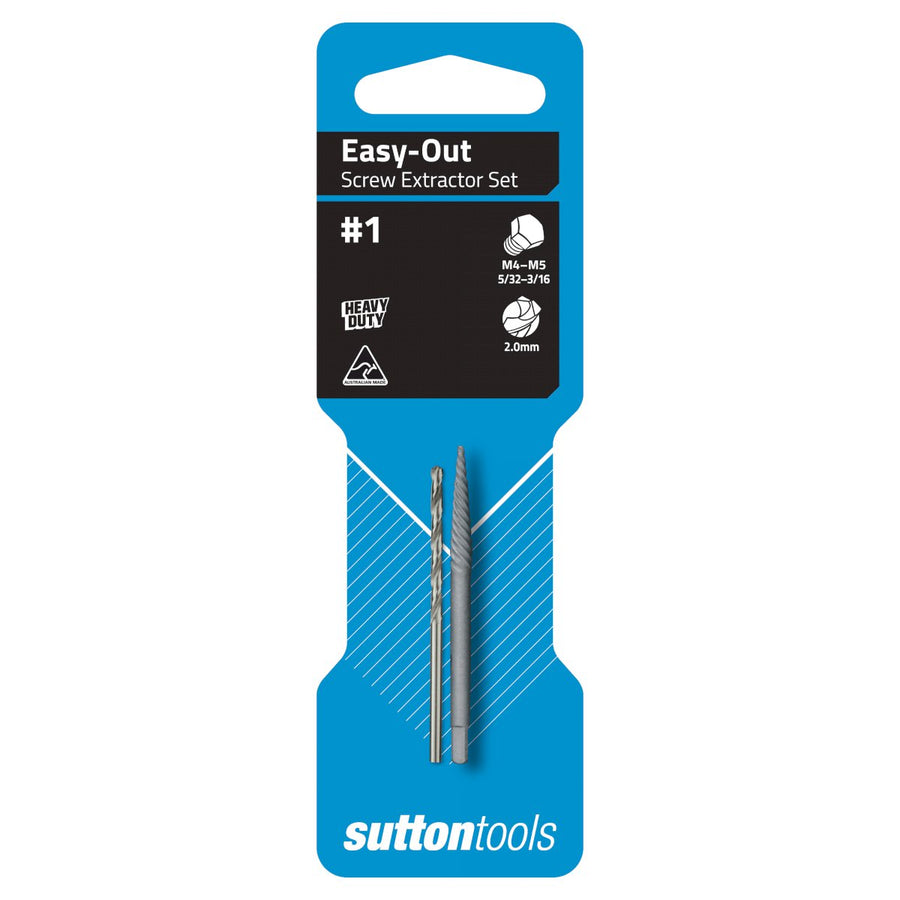 Screw Extractors & Drills Set – Easy-Out – Hammer Roo