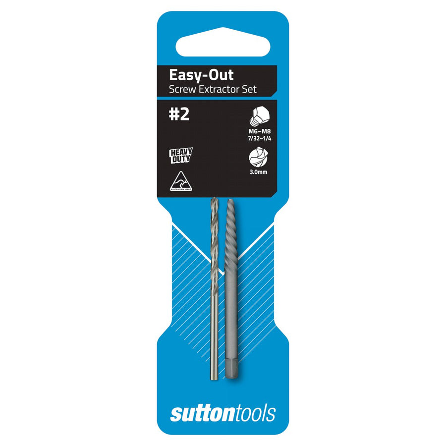 Screw Extractors & Drills Set – Easy-Out – Hammer Roo